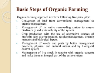 A critical assessment of organic farming and food | PPT