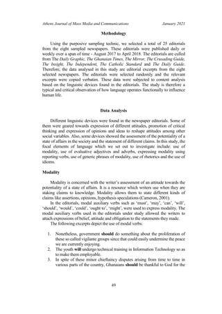 A Critical Discourse Analysis of Language in Ghanaian Newspaper ...