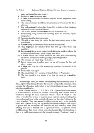 A Critical Discourse Analysis of Language in Ghanaian Newspaper ...