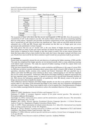 A critical discourse analysis of pakistani and indian budget speeches | PDF