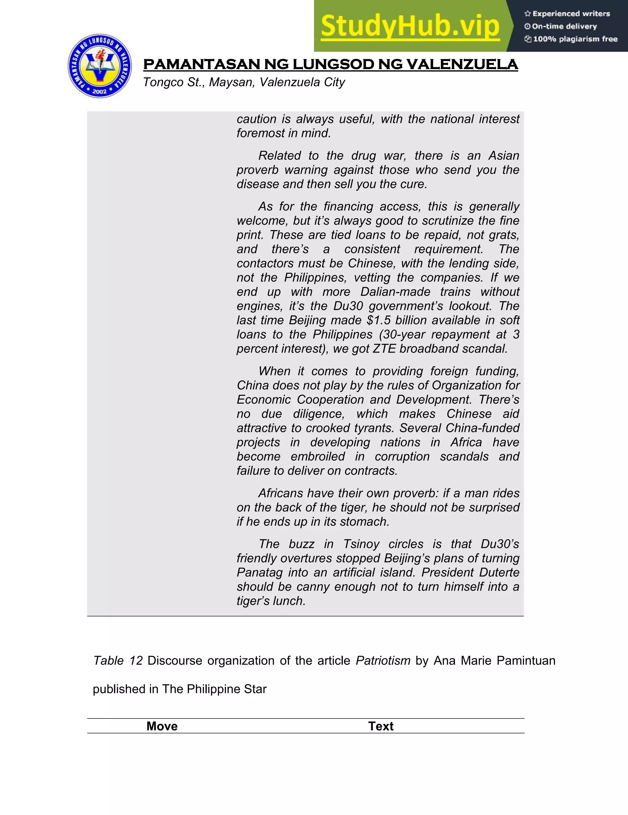 A Critical Discourse Analysis On Philippine Broadsheet Columns | PDF