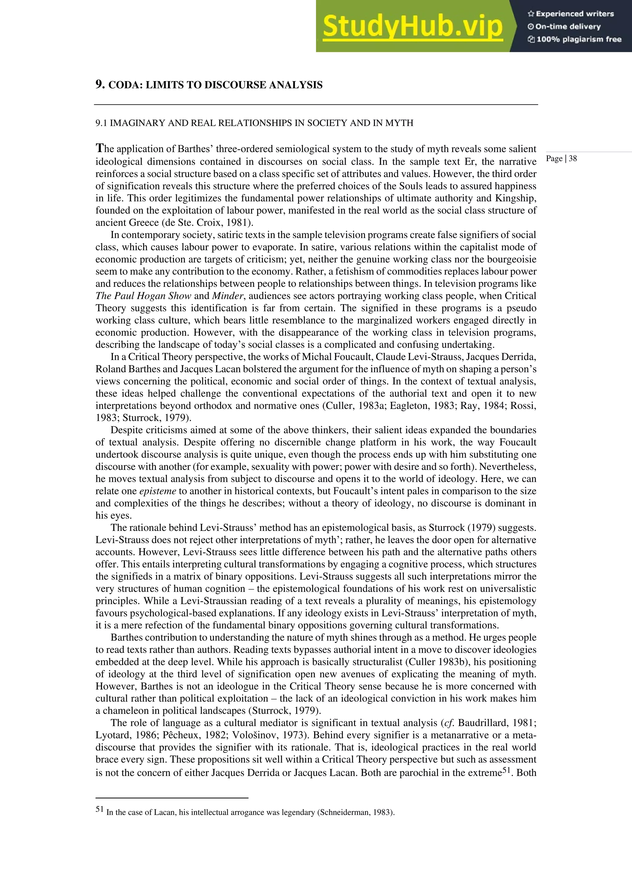 A CRITICAL FRAMEWORK FOR TEXTUAL ANALYSIS | PDF