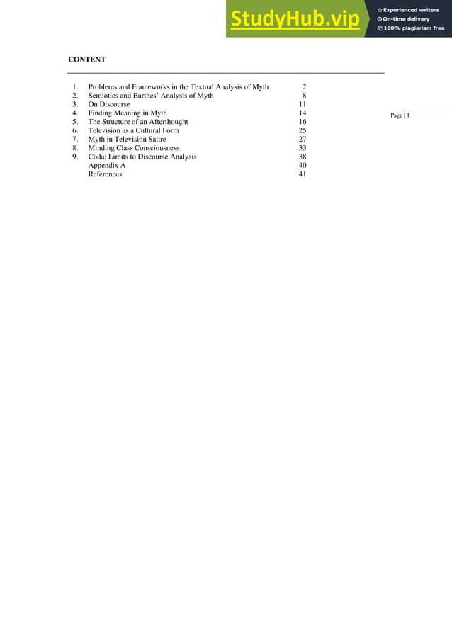 A CRITICAL FRAMEWORK FOR TEXTUAL ANALYSIS | PDF