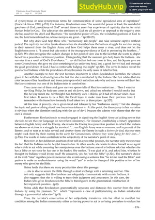 A Critical Linguistic Approach In A Narrative Of The Captivity And ...