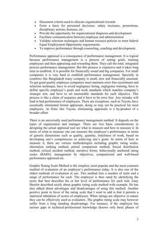 A critical review of performance evaluation tools and technique | DOC