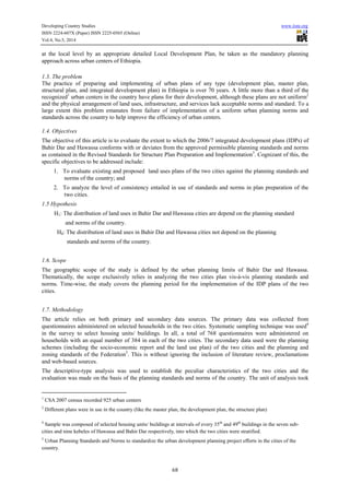 A critical review of the application of planning standards | PDF