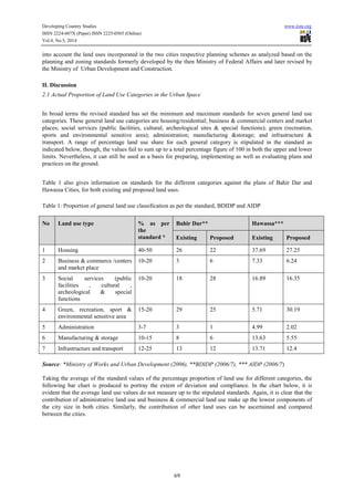 A critical review of the application of planning standards | PDF