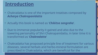 Review on Chakradatta.pptx