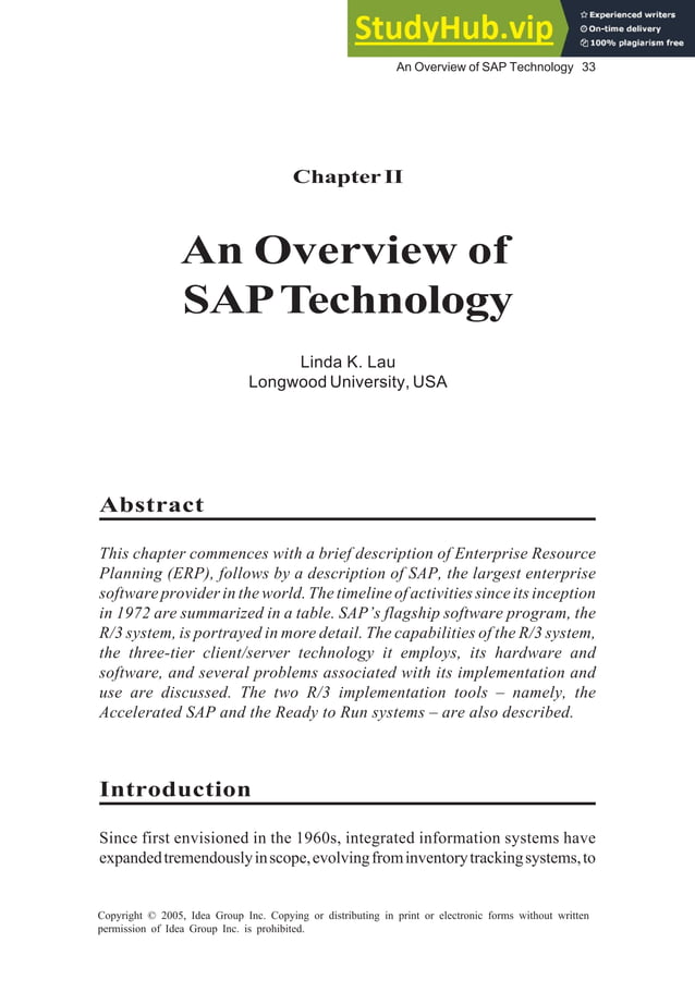 A Critical Success Factor S Relevance Model For SAP Implementation Projects | PDF