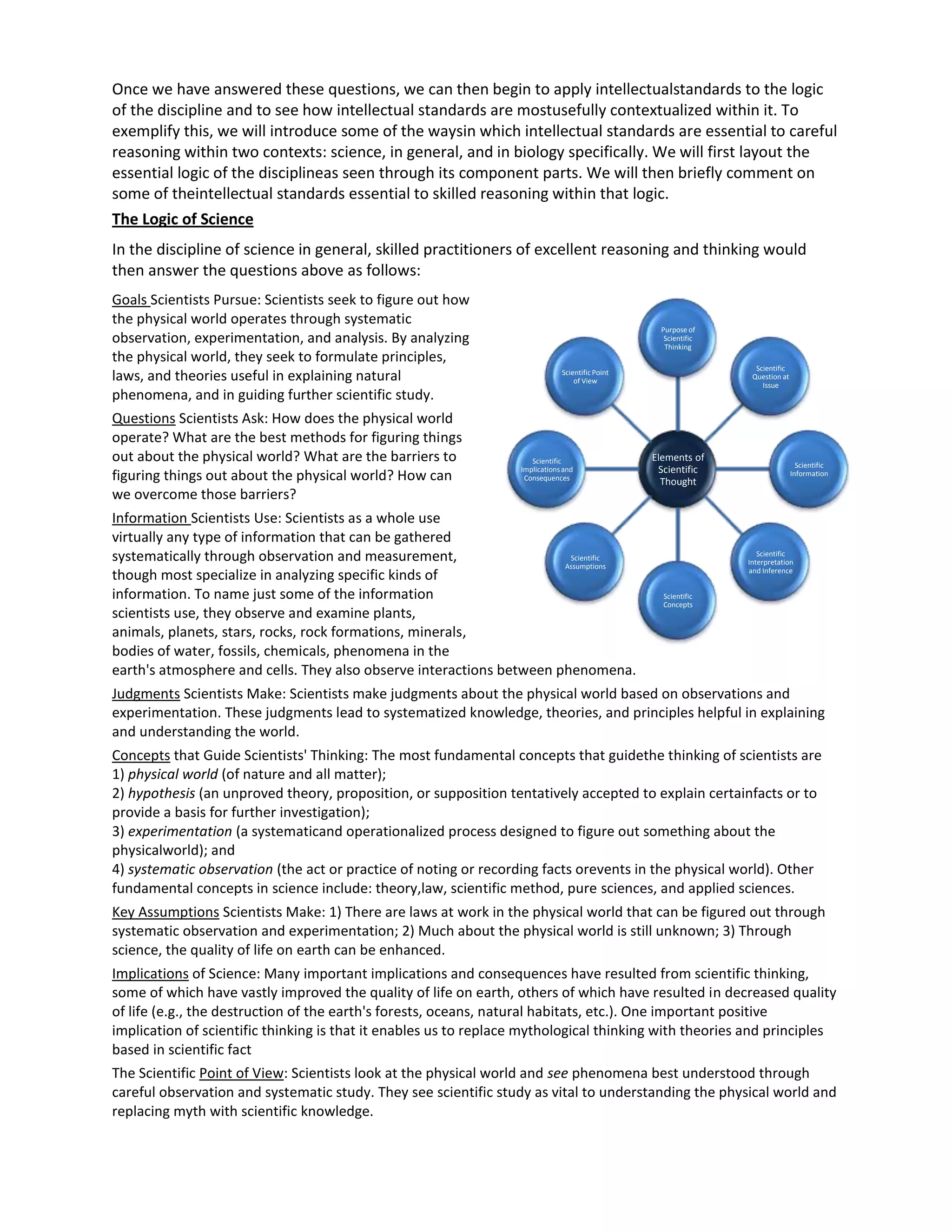 A critical thinking framework for understanding excellence in ...