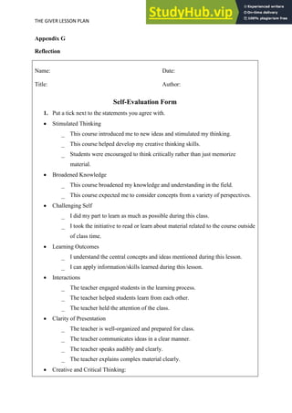 A Critical Thinking Lesson Plan For Quot The Giver Quot By Louis Lowry ...