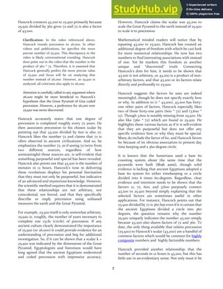 A Critique Of Graham Hancock S Forced Numerical Relationship Between ...
