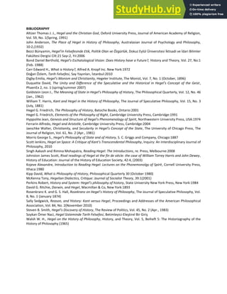 A CRITIQUE OF HEGEL S PHILOSOPHY OF HISTORY | PDF