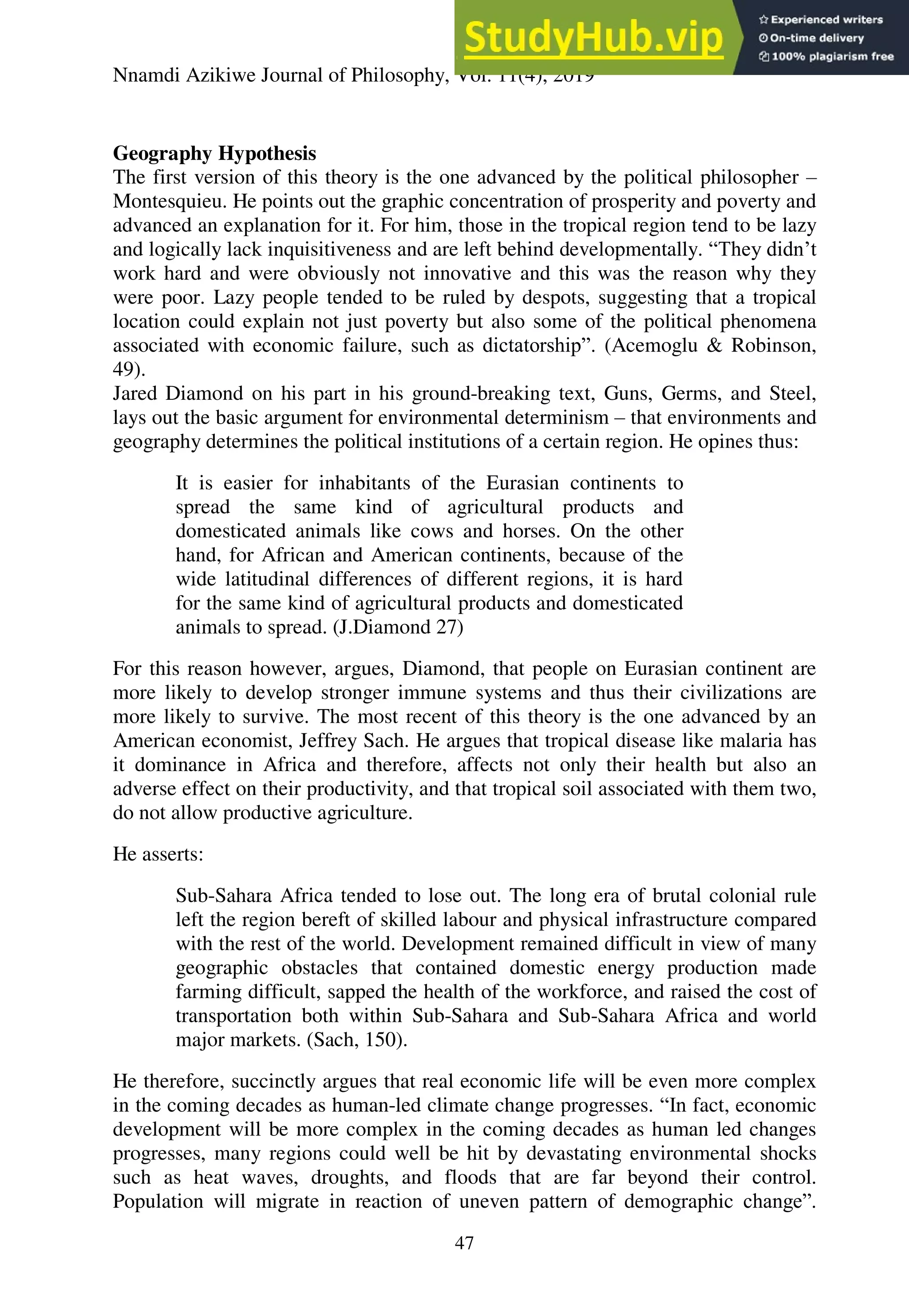 A Critique Of The Critical Theories Of Acemoglu And Robinson | PDF