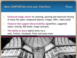 Introducing the newly redesigned CONTENTdm | PPTX