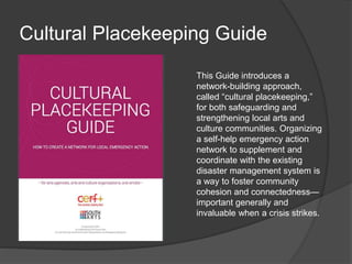 Cultural Heritage, Preparedness, and Climate Change | PPTX
