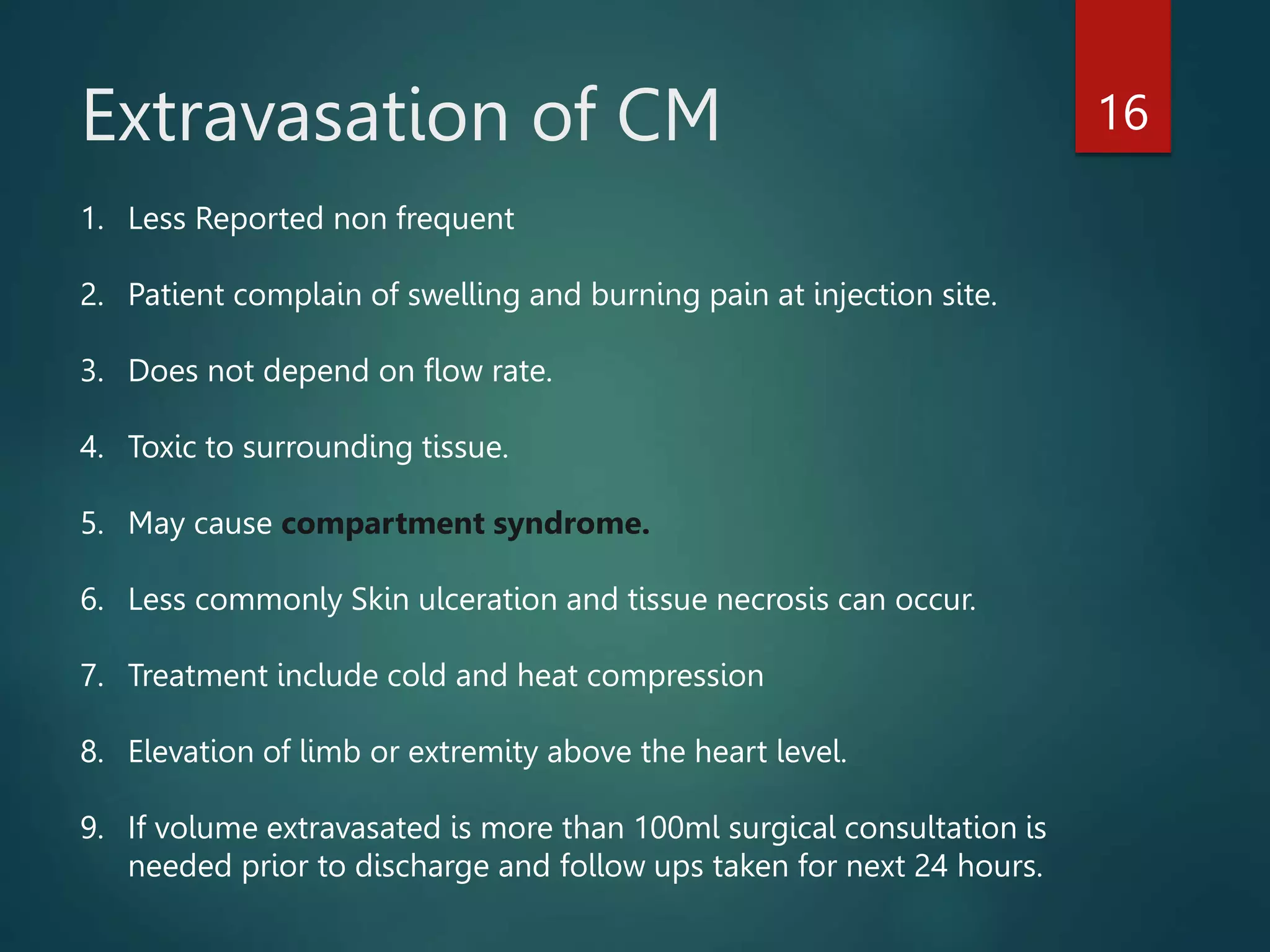 Contrast Media ACR guidelines 2022. | PPTX