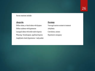 Contrast Media ACR guidelines 2022. | PPTX