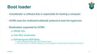 ACRN vMeet-Up EU 2021 - Boot Process and Secure Boot | PDF | Operating Systems | Computer ...