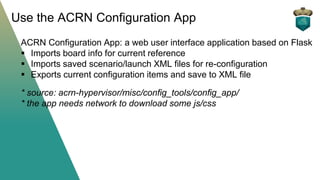 ACRN vMeet-Up EU 2021 - hypervisor new platform enabling | PDF