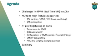 ACRN vMeet-Up EU 2021 - Real Time Management and Performance ...