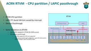 ACRN vMeet-Up EU 2021 - Real Time Management and Performance ...