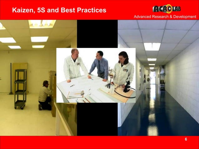 5s, Kaizen, Kanban and Best Quality Practices at Acrolab R&D/Mfg Centre ...