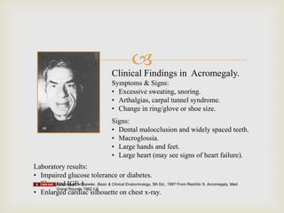 Acromegaly Guidelines 2014 | PPT