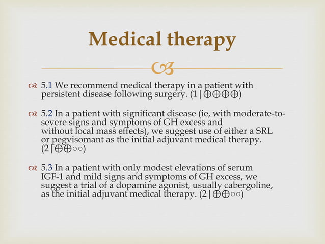 Acromegaly Guidelines 2014 | PPT