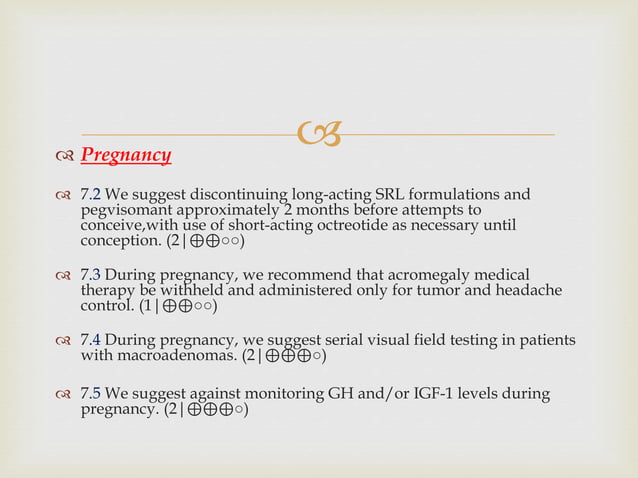 Acromegaly Guidelines 2014 | PPT
