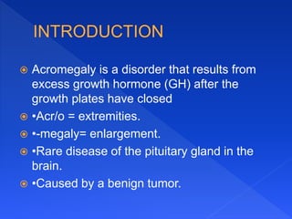 Acromegaly | PPT