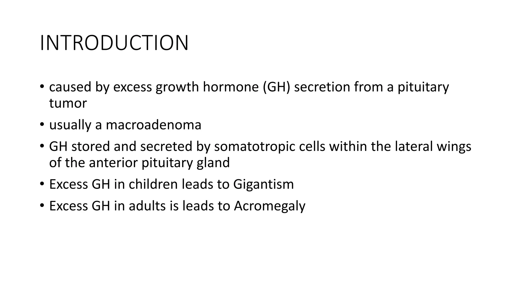Acromegaly | PPTX | Endocrine and Metabolic Diseases | Diseases and ...