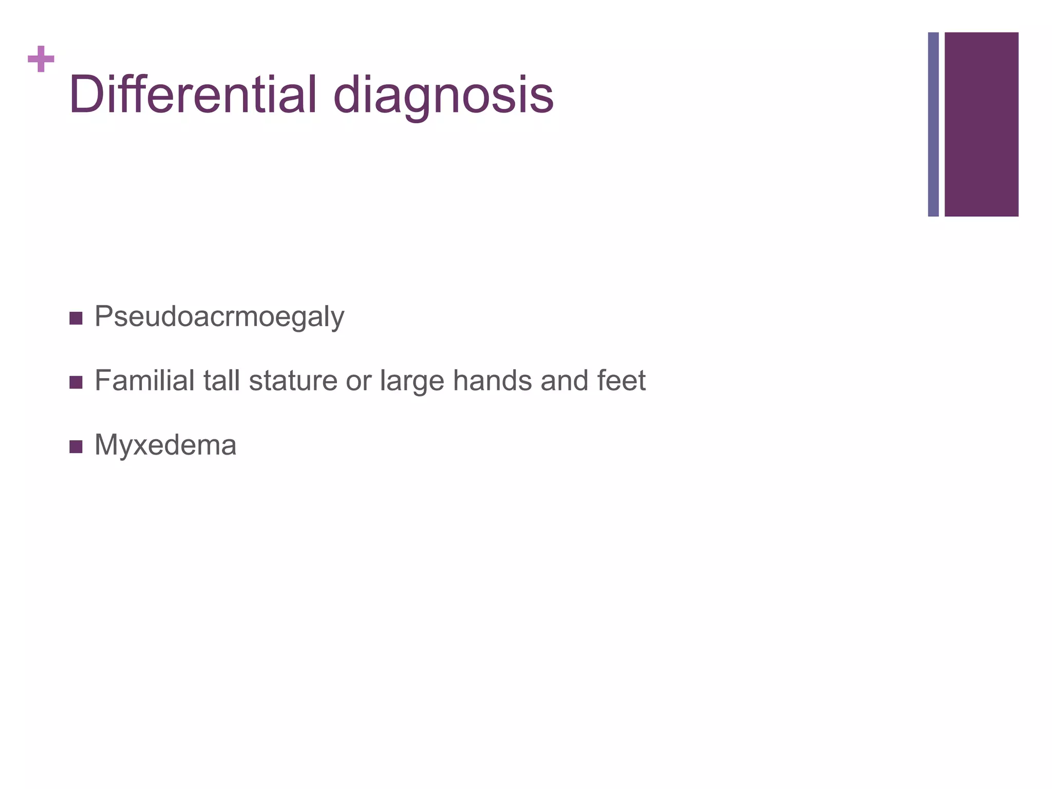 Clinical Case (Acromegaly) | PPTX