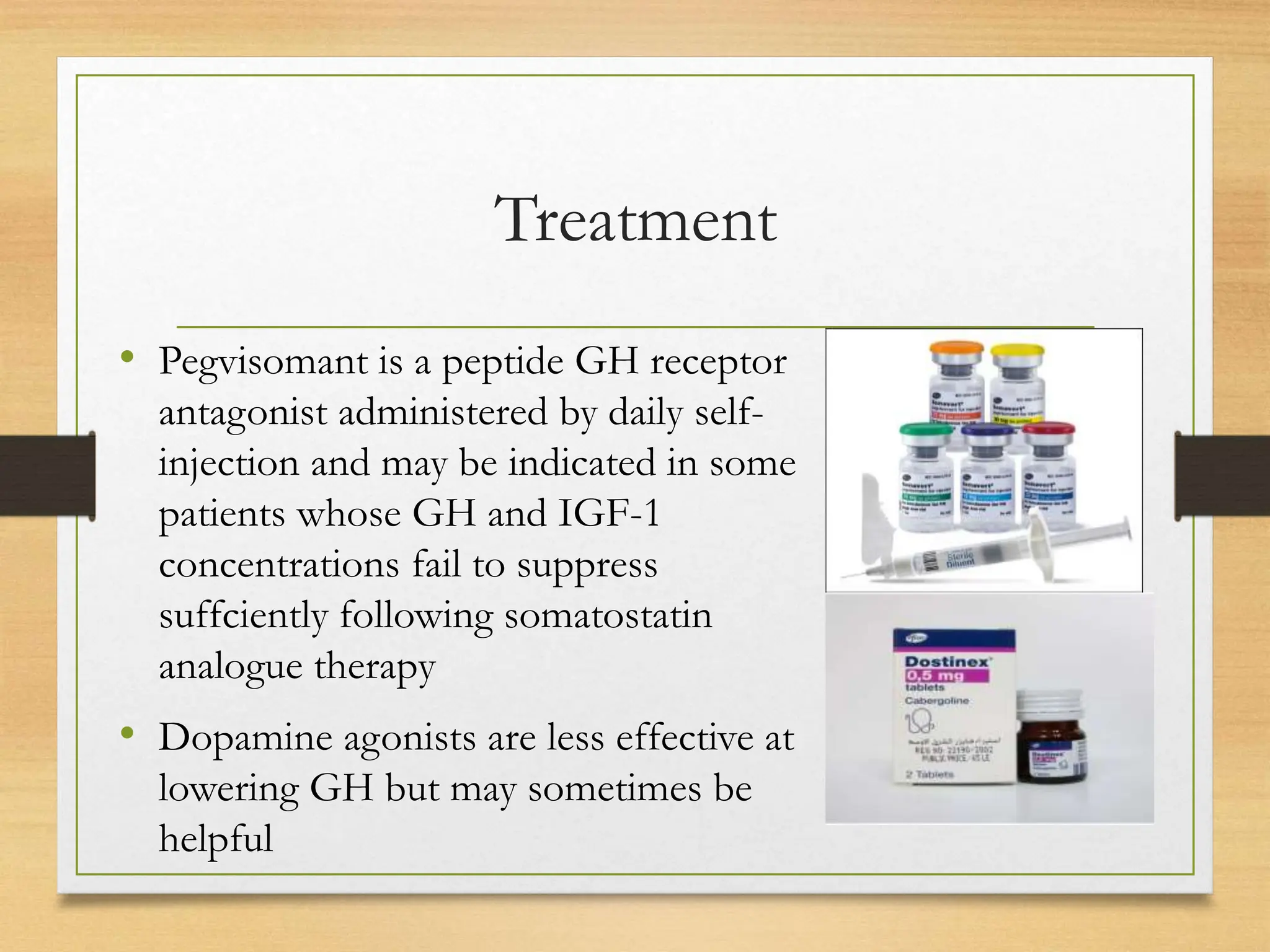 Acromegaly description causes treatment. | PPTX