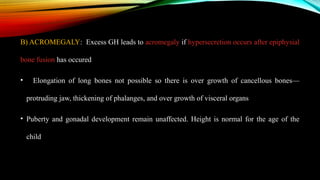 ACROMEGALY- DAIGNOSIS, CLINICAL FEATURES | PPTX