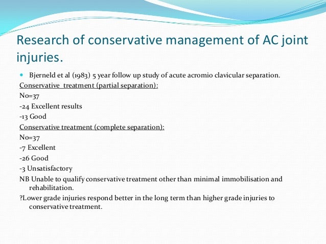 Ppt Acromioclavicular Joint Injuries Shoulder