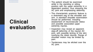 Acromioclavicular.pptx | Death, Injury, or Military Conflict ...