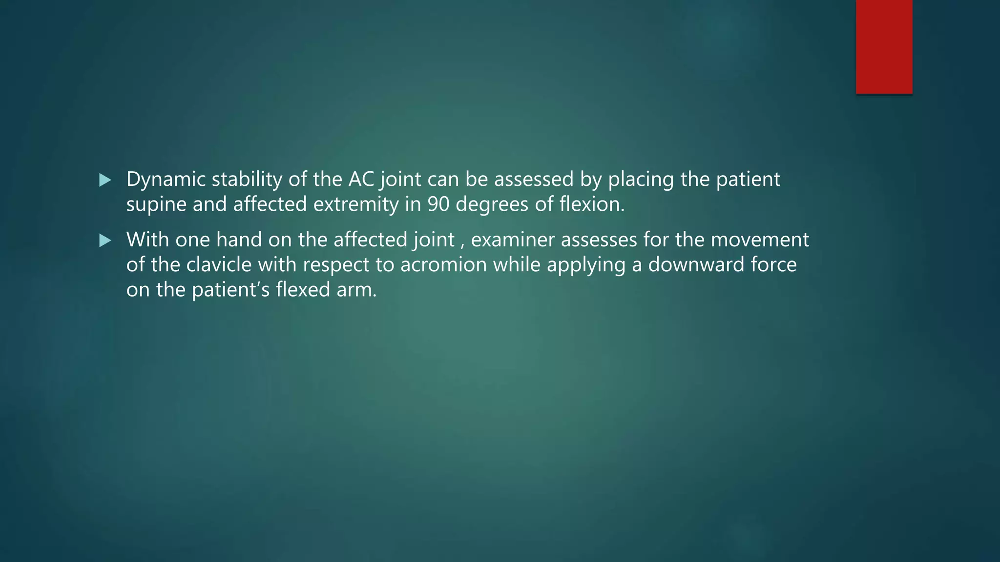 Acromioclavicular joint arthritis | PPTX | Death, Injury, or Military ...