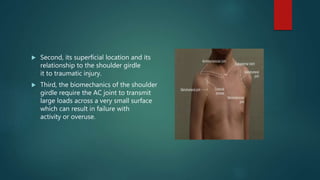 Acromioclavicular joint arthritis | PPTX