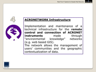 Acronet @ OpenWater2013 | PPTX