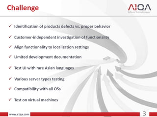 Acronis backup and recovery products testing | PPT