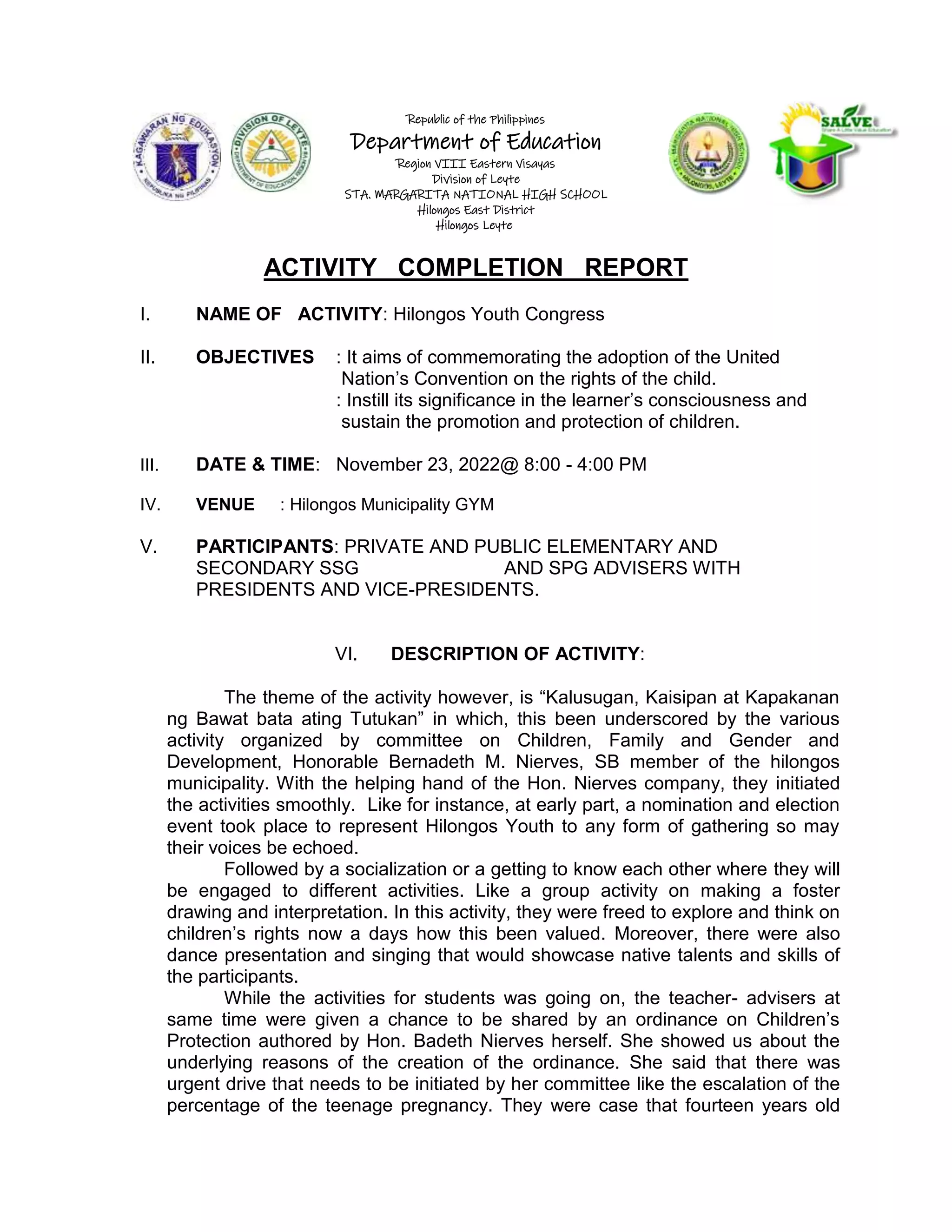 ACR on SSG YOUTH CONGRESS.docx