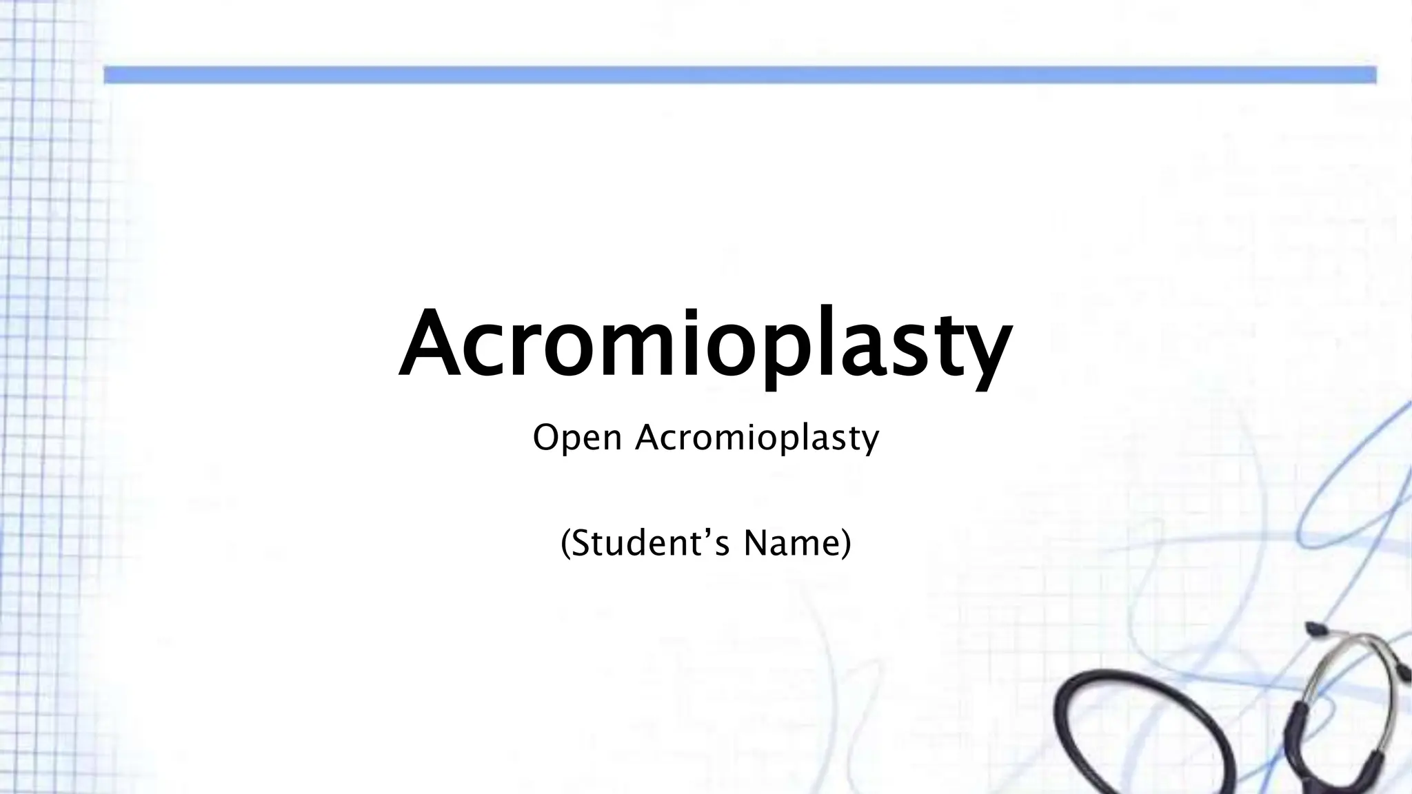 Indications and treatment of shoulder infringement. Acronum.pptx