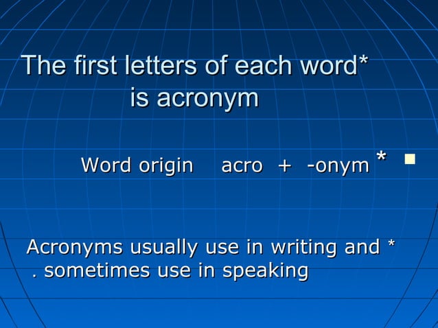 Acronym | PPT