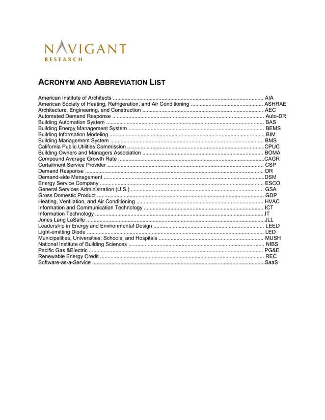 Acronym and abbreviation list | DOCX
