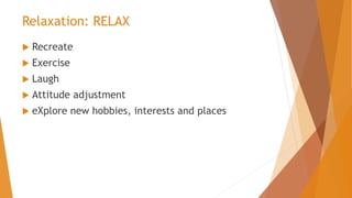 Acronyms for Recovery | PPT