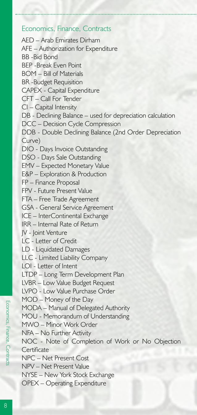 Acronyms gas and oil industry | PDF