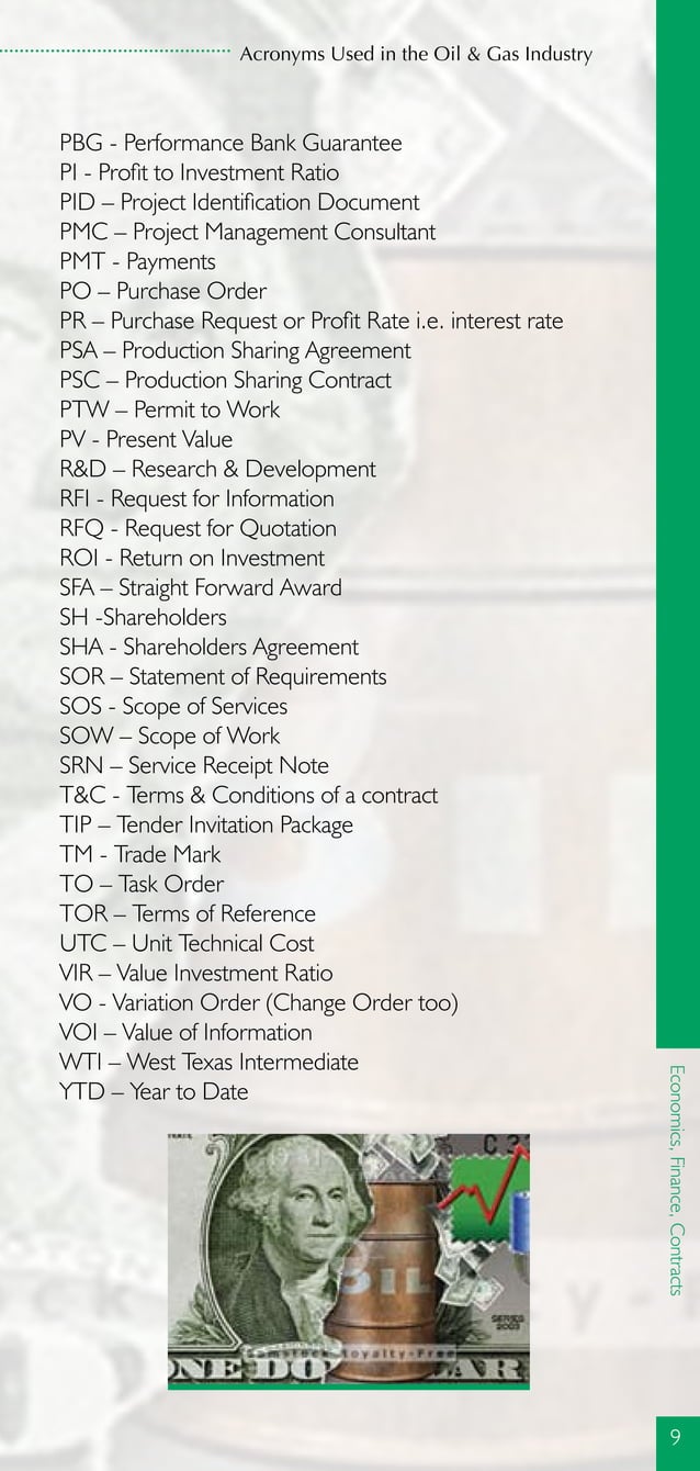 Acronyms gas and oil industry | PDF