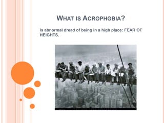 Acrophobia | PPTX