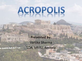 Acropolis Section